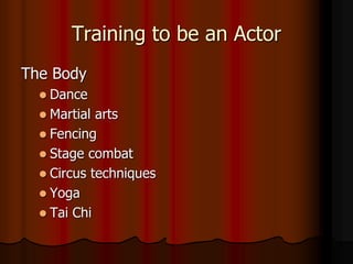 DRAM 1310 Chapter 7: Acting | PPT