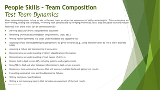 Chapter 7 - People Skills and Team Composition | PDF