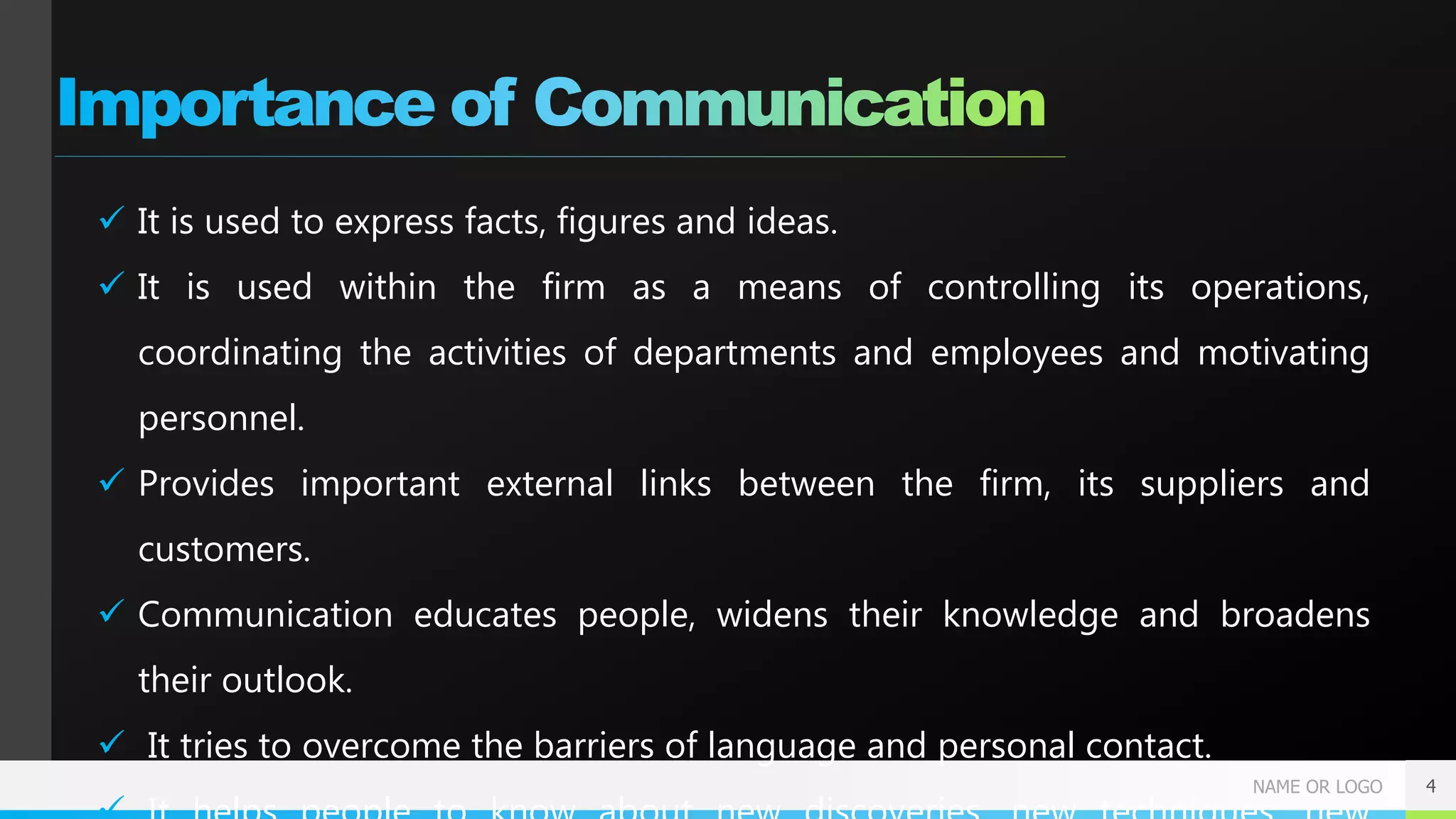 CHAPTER 7 : Communication services- NIOS BUSINESS STUDIES | PPTX