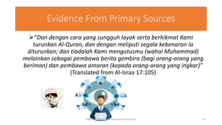 CHAPTER 7: Controlling in Islam | PPT