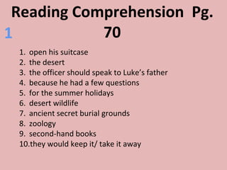 Chapter 7 English World | PPT