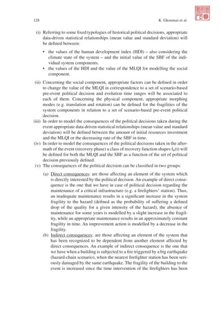 System Approach to Resilience-Based Design: Political Decisions and ...