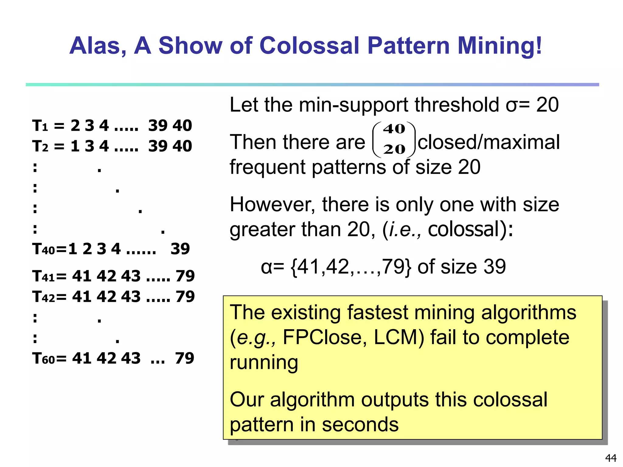 Chapter 7 Advanced Frequent Pattern Mining Ppt