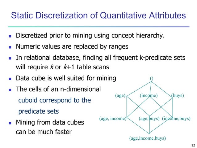 Chapter 7 Advanced Frequent Pattern Mining Ppt Databases Computer