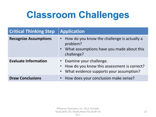 Chapter 7.ppt study and personal skills presentations | PPT