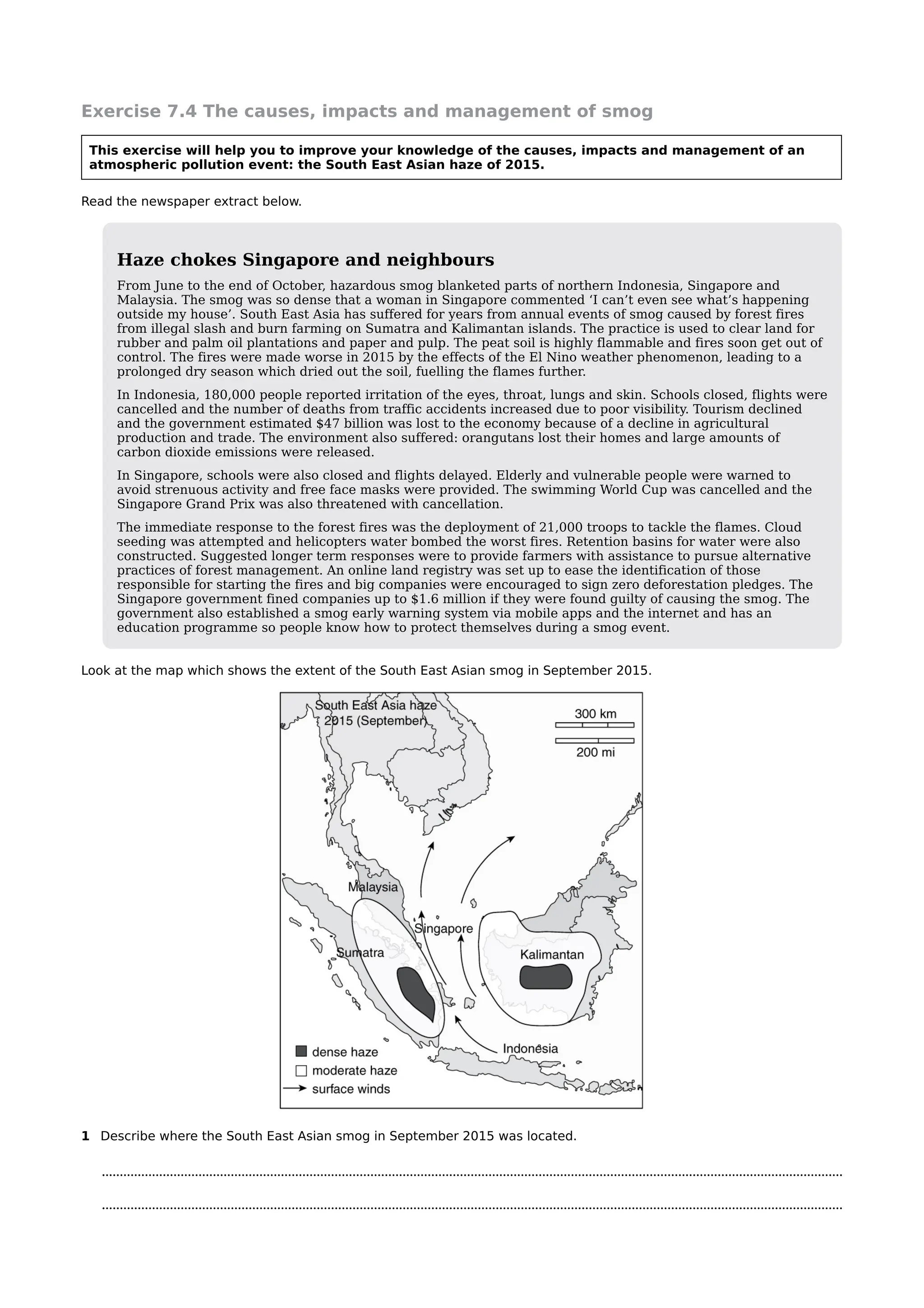 environmental management notes: for IGCSE | PDF