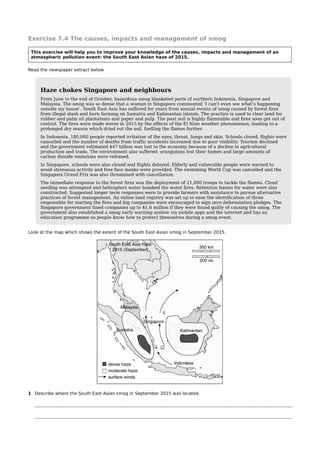 environmental management notes: for IGCSE | PDF