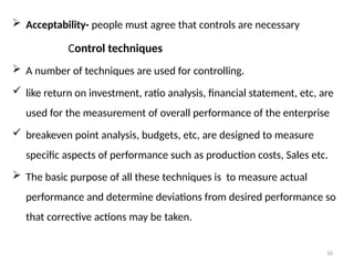 Introduction to management Chapter seven | PPTX