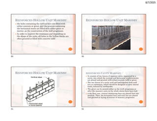 Introduction to masonry structure and design | PDF