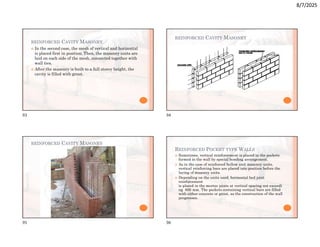 Introduction to masonry structure and design | PDF