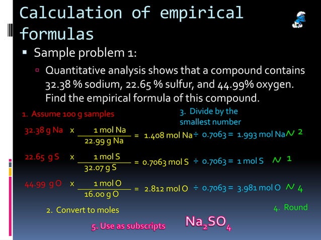 Chapter 7.4 : Determining Chemical Formulas | PPTX | Chemistry | Science