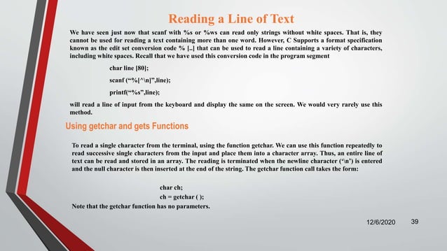 Arrays & Strings | PPT
