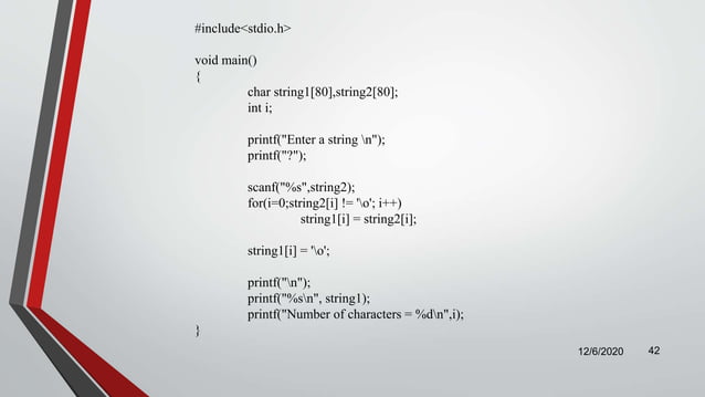 Arrays & Strings | PPT