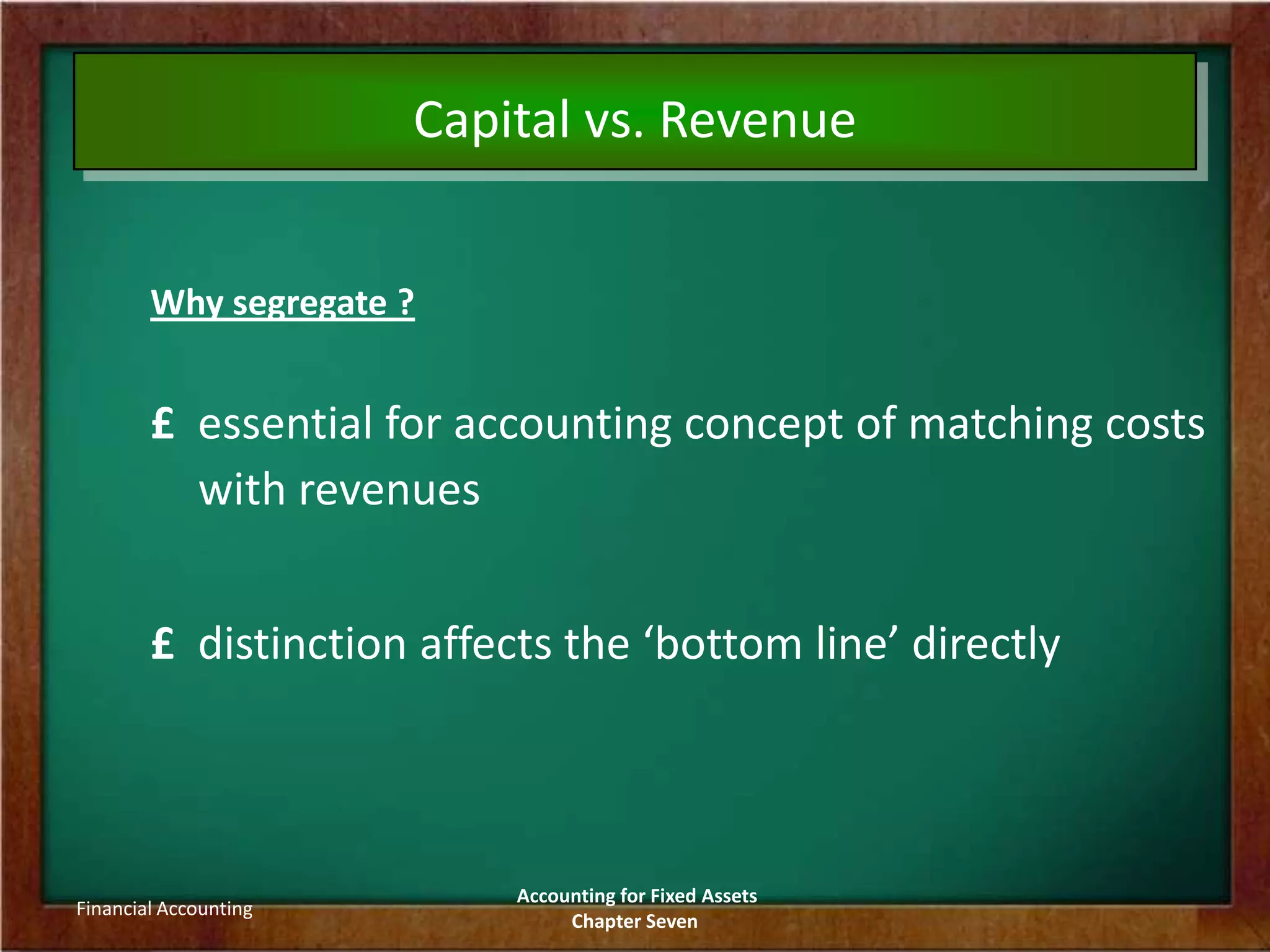 Fixed Assets Accounting | PPTX