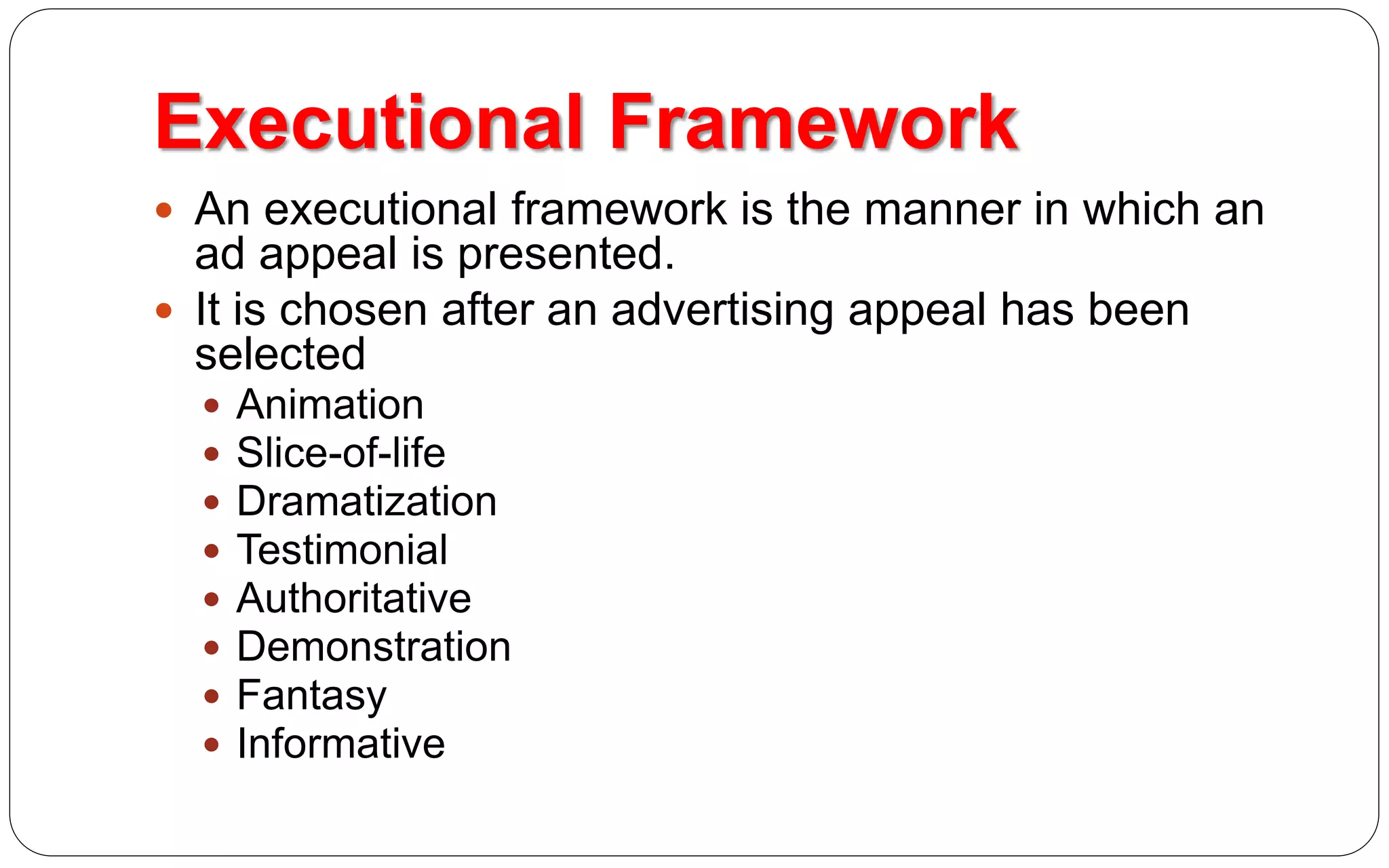 Chapter 7 advertising-design-message-strategies-executional-frameworks ...