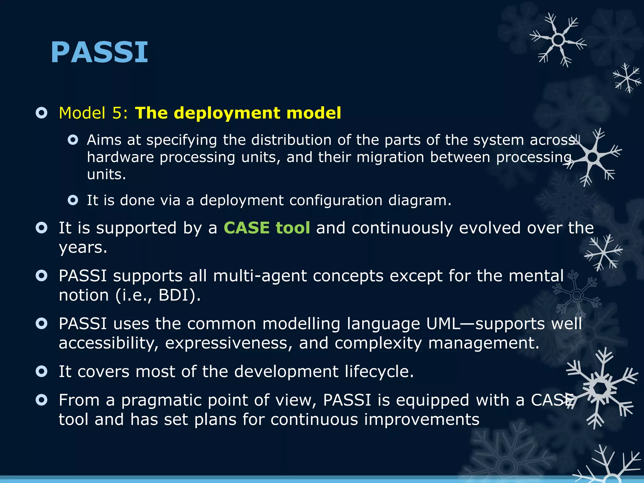 Chapter 7 agent-oriented software engineering ch7-agent methodology-agent methodology | PPTX