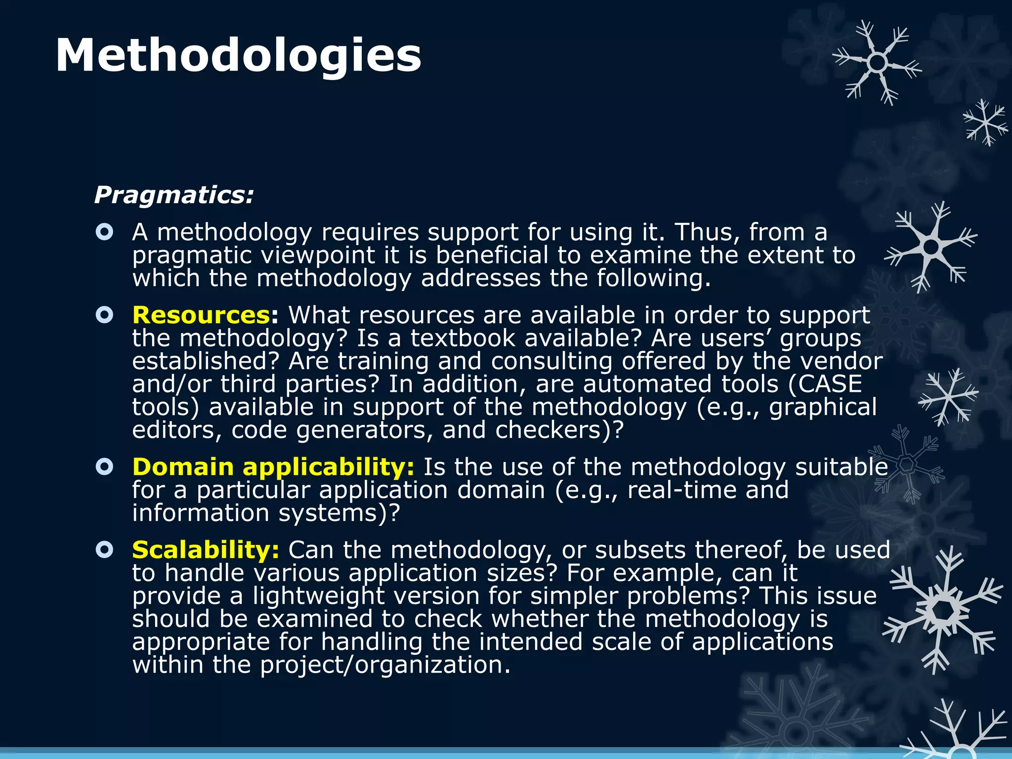 Chapter 7 agent-oriented software engineering ch7-agent methodology-agent methodology | PPTX