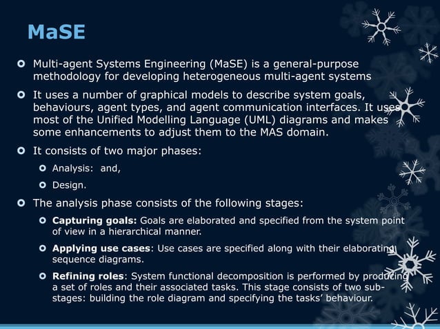 Chapter 7 agent-oriented software engineering ch7-agent methodology-agent methodology | PPT