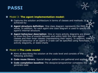 Chapter 7 agent-oriented software engineering ch7-agent methodology-agent methodology | PPTX
