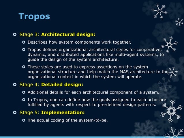 Chapter 7 agent-oriented software engineering ch7-agent methodology-agent methodology | PPT