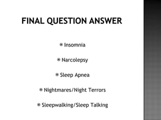 Chapter 7 altered states of consciousness review | PPT