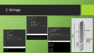 Arrays and Strings | PPTX
