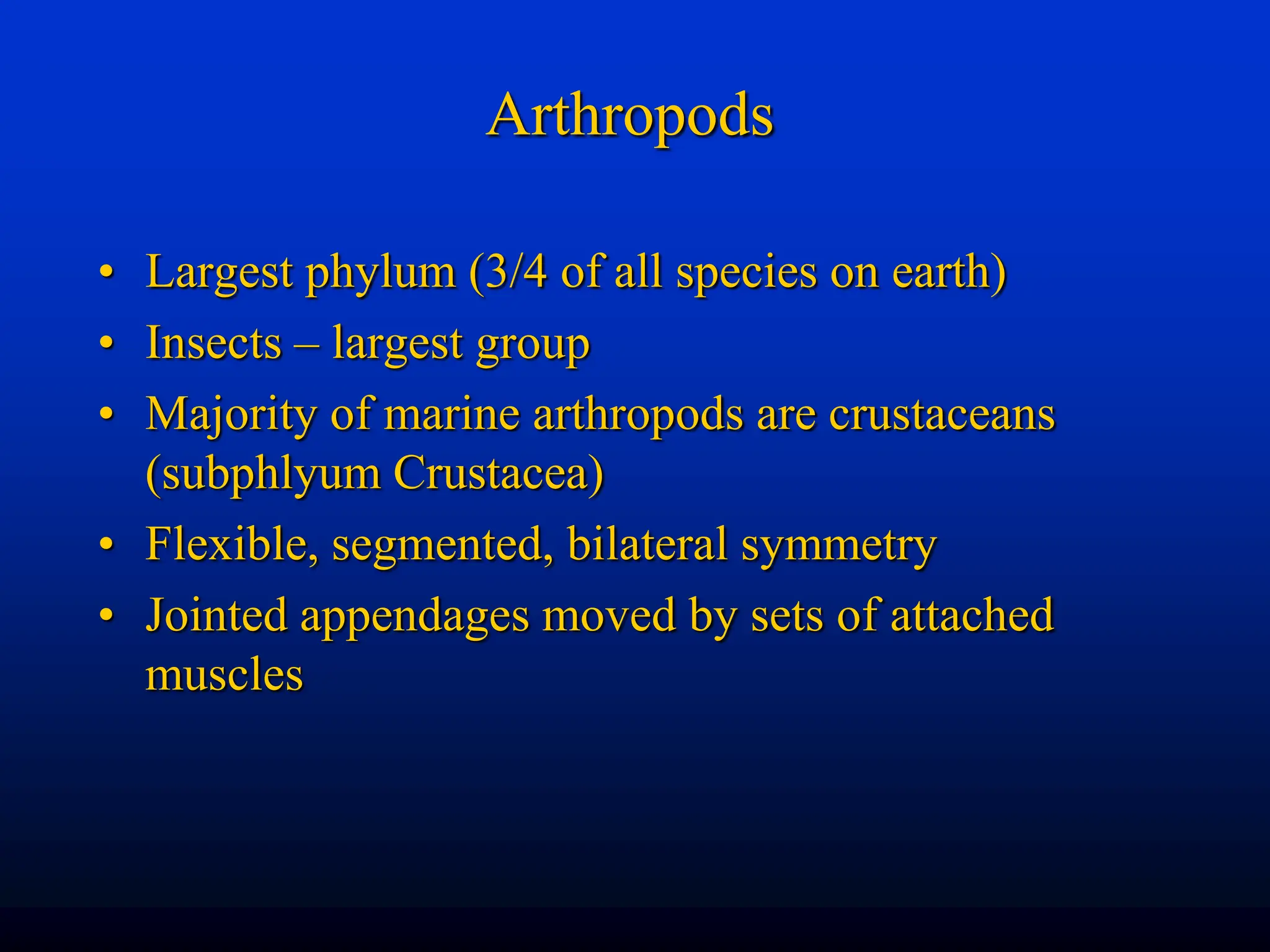 Arthropods Agricultural Entomology presentation | PPT