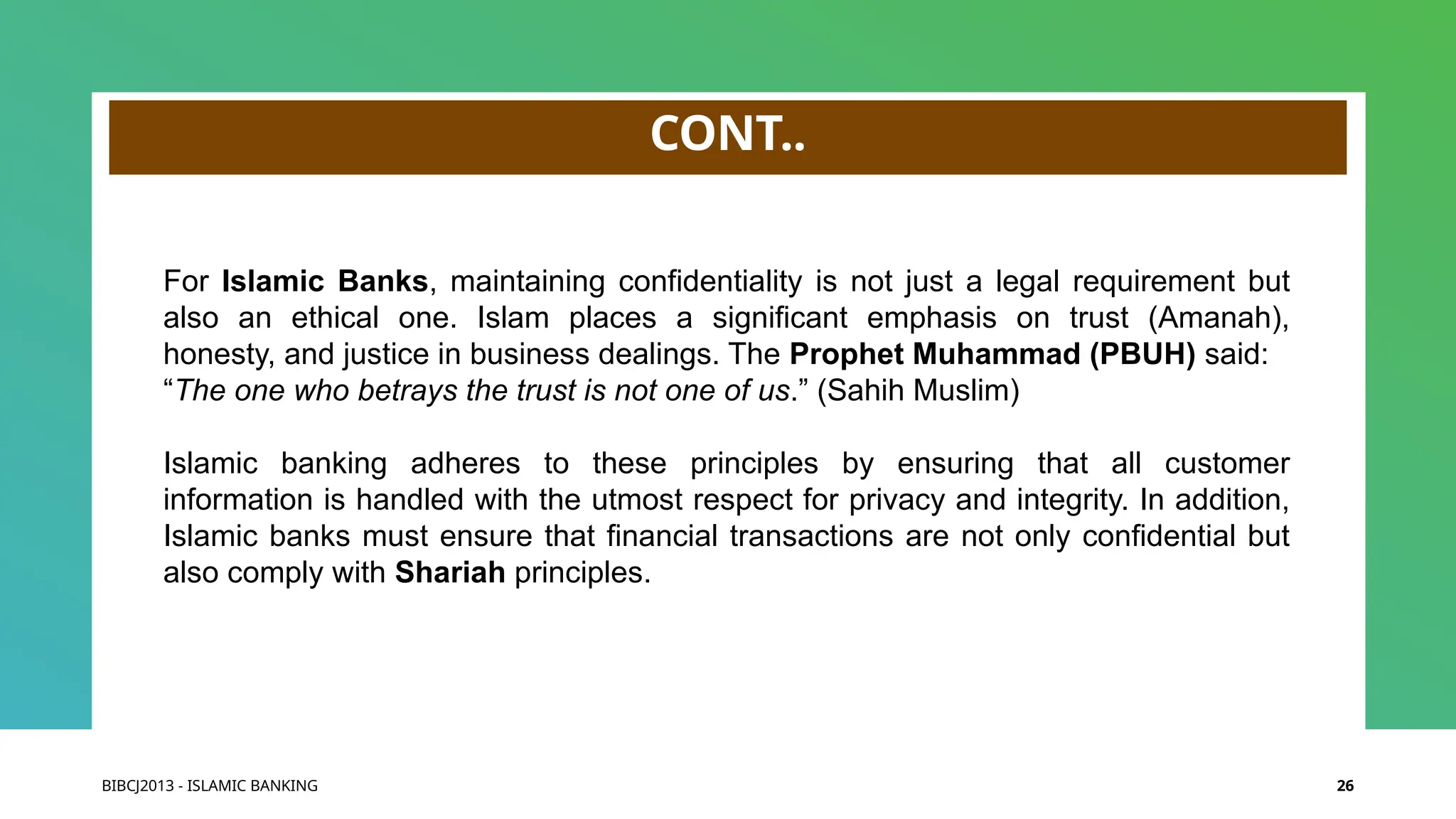 CHAPTER 7 - BANKER – CUSTOMER RELATIONSHIP.pptx