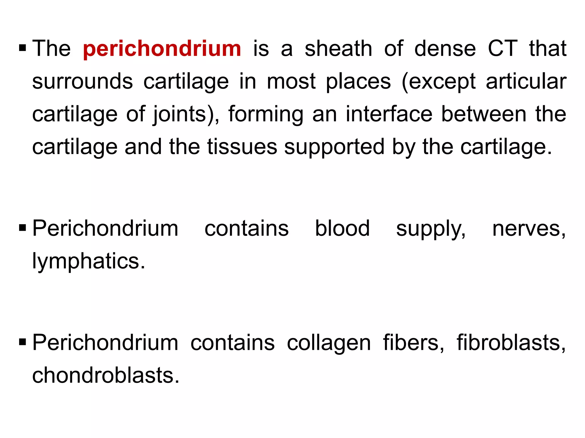 Cartilage Histology | PPTX