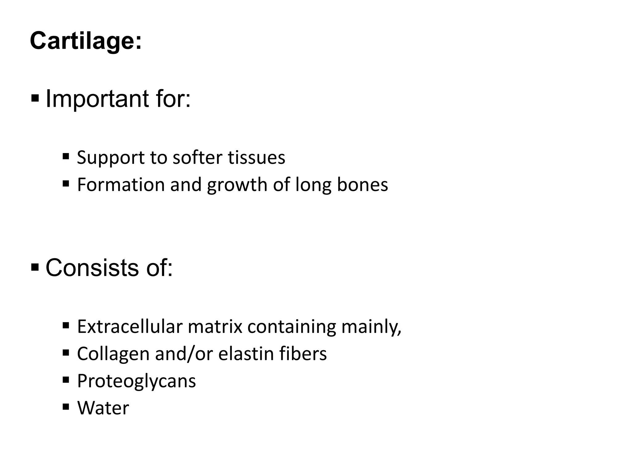 Cartilage Histology | PPTX