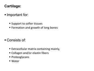 Cartilage Histology | PPTX