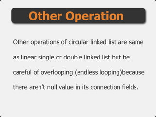 Data Structure (Circular Linked List) | PPSX