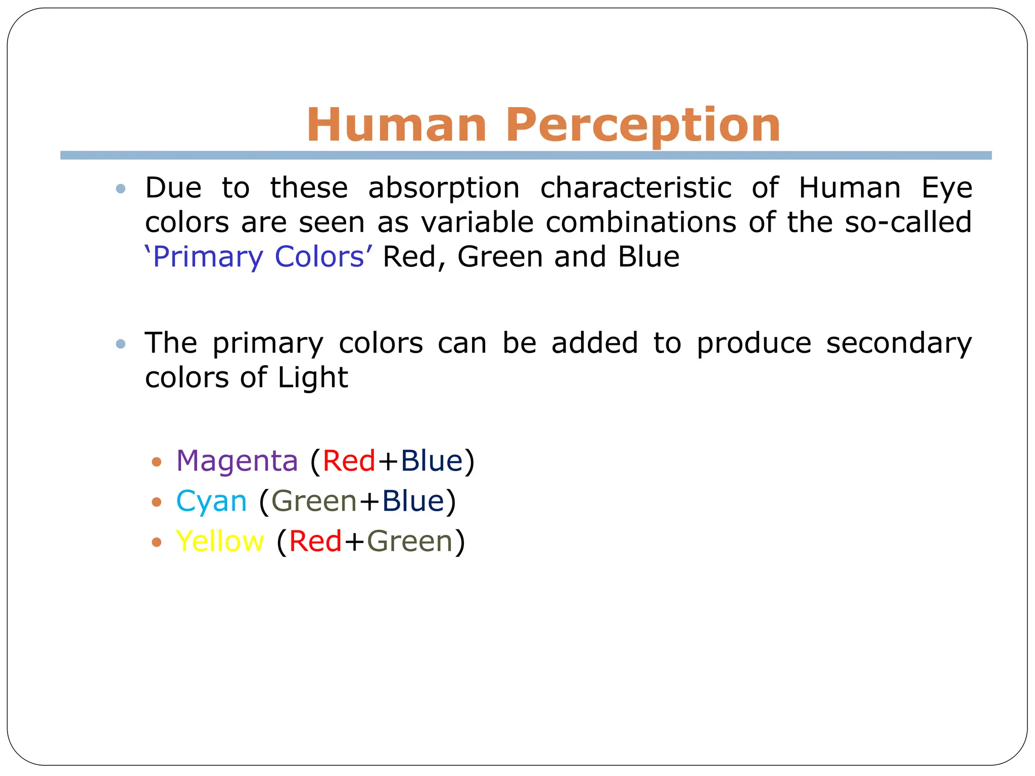 Color Image Processing................ppt