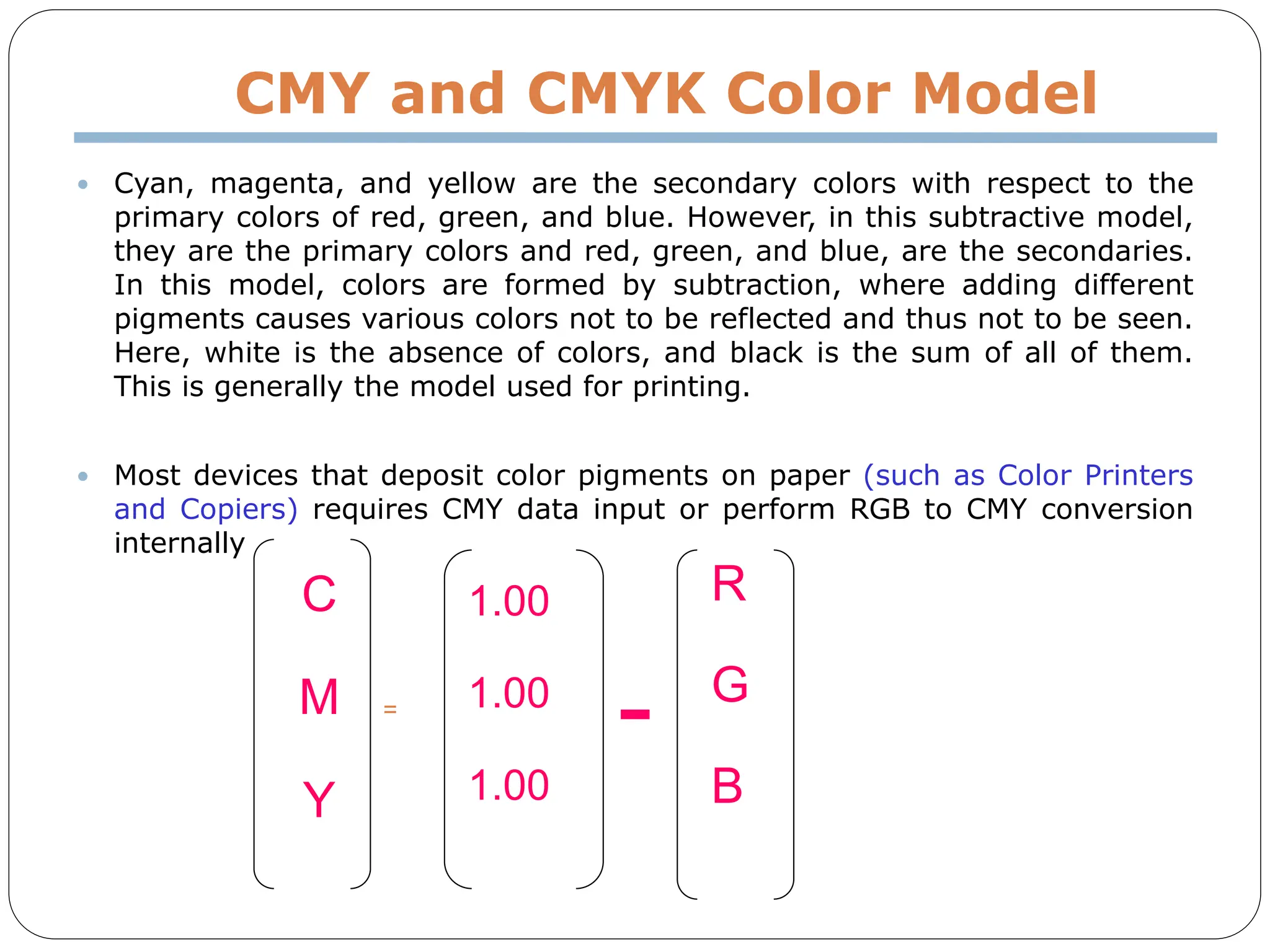 Color Image Processing................ppt