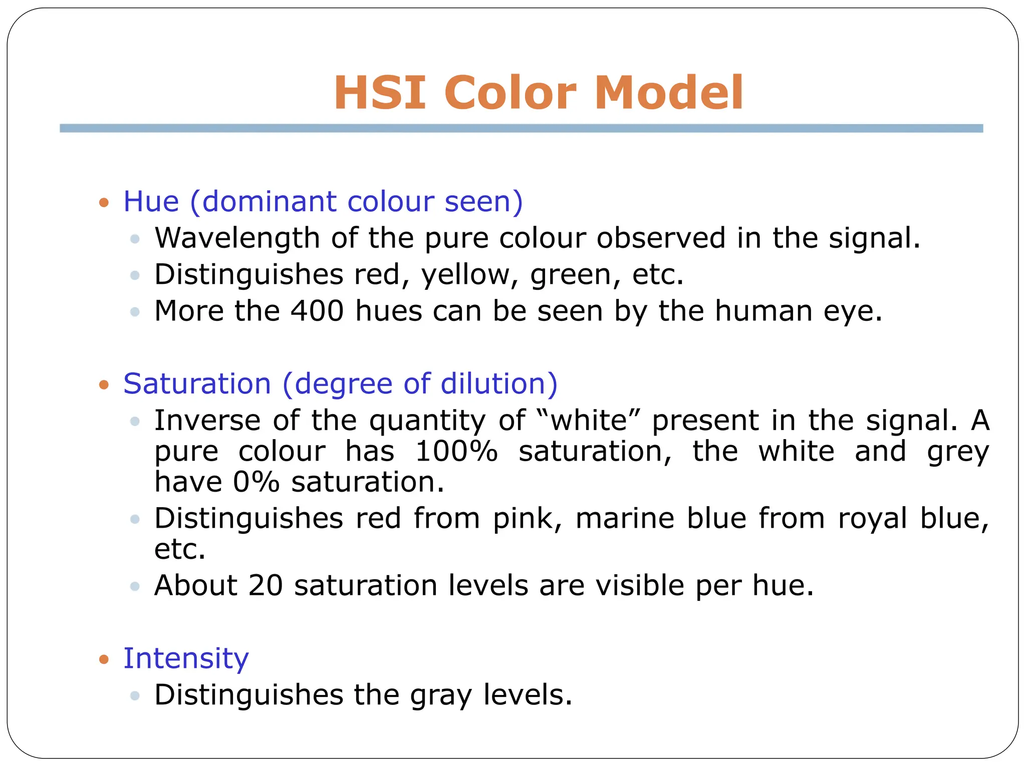 Color Image Processing................ppt