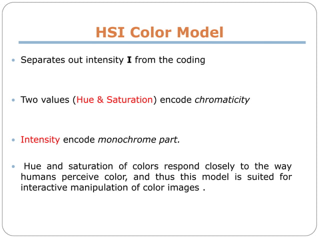 Color Image Processing................ppt