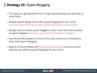 Chapter 7: Content Marketing Strategy | PDF