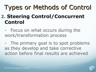Chapter 7 Controlling | PPT