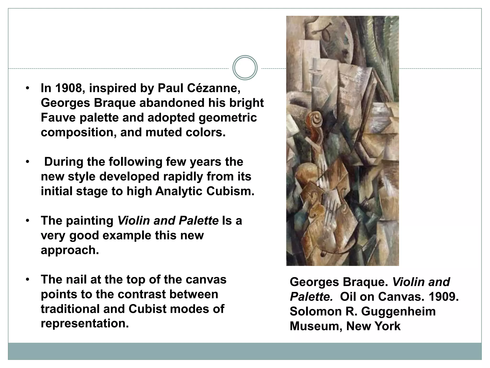 Chapter 7 cubism | PPTX