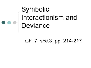 Chapter 7 deviance | PPT
