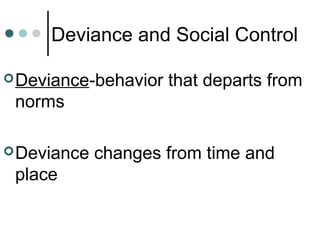 Chapter 7 deviance | PPT