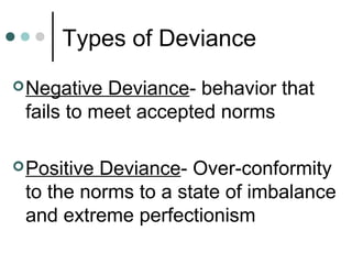 Chapter 7 deviance | PPT