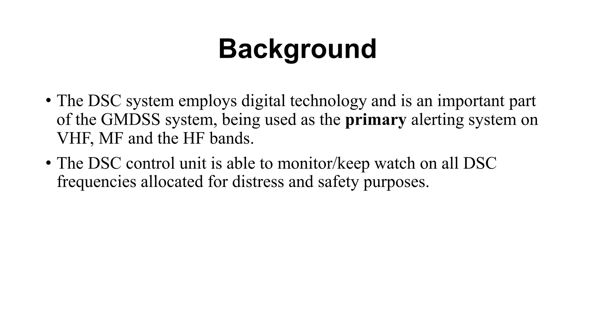 Chapter 7-DSC - DIGITAL SELECTIVE CALLING.pptx