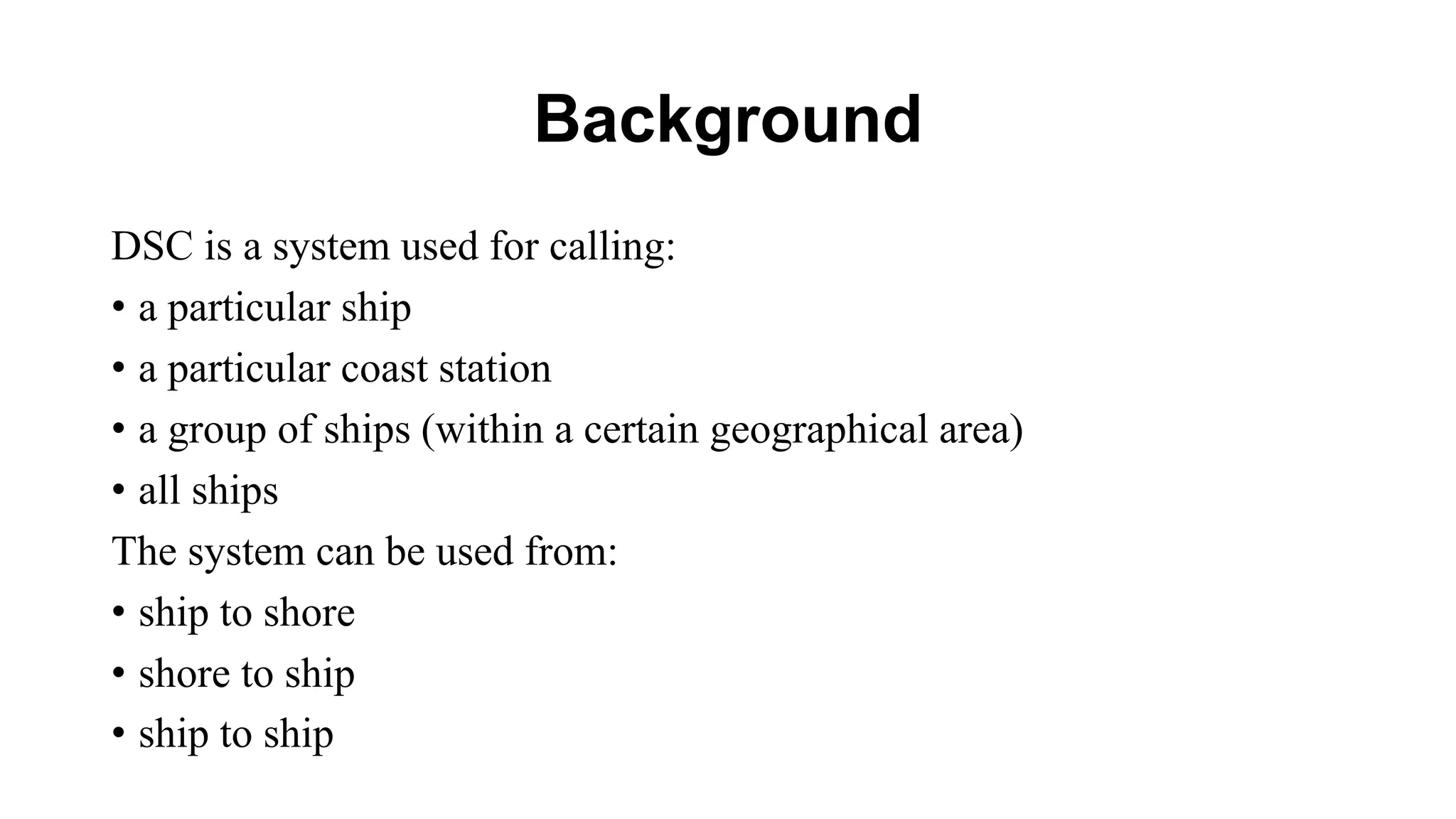 Chapter 7-DSC - DIGITAL SELECTIVE CALLING.pptx