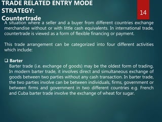 GBS CH 7 ENTRY MODE STRATEGY | PPTX