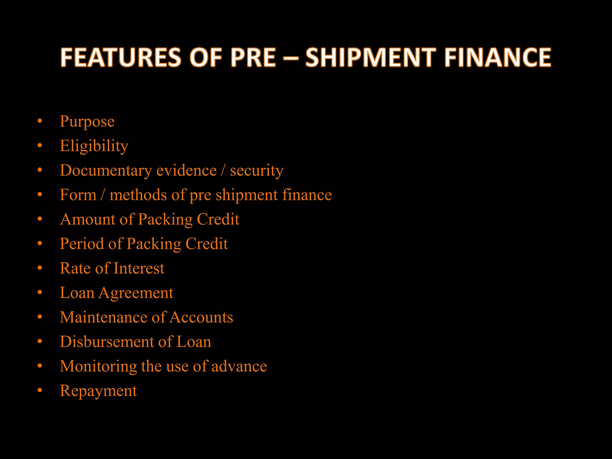 Chapter 7.export finance | PPTX