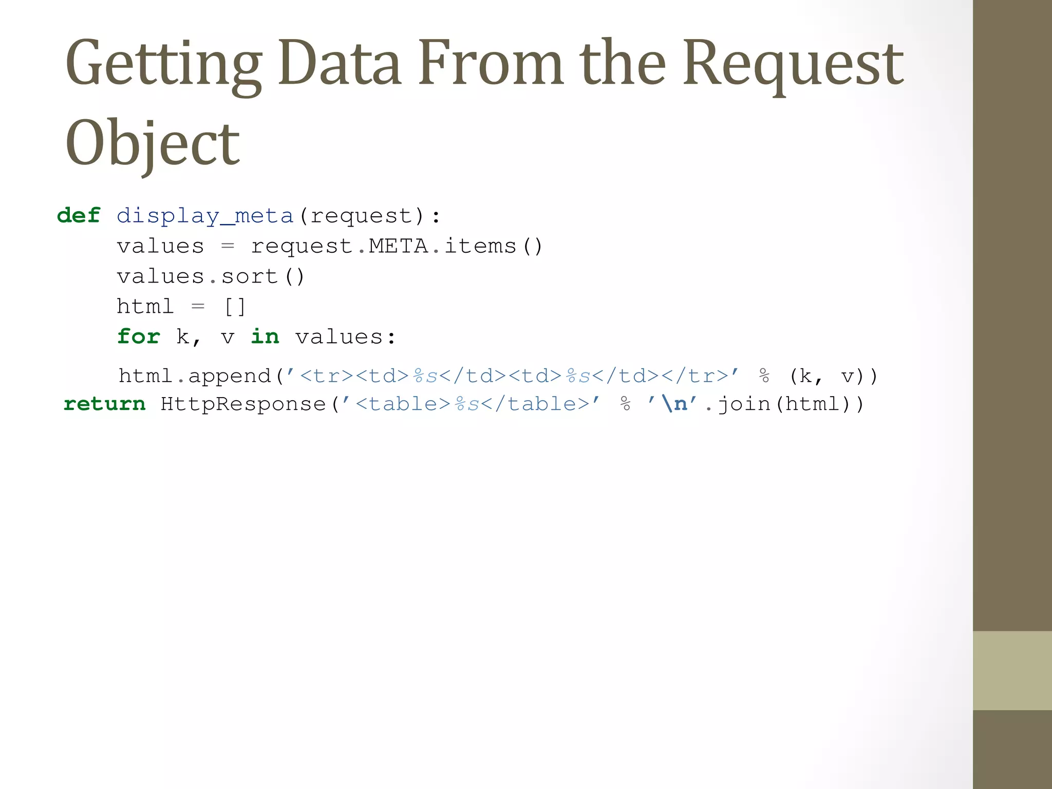 The Django Book - Chapter 7 forms | PDF