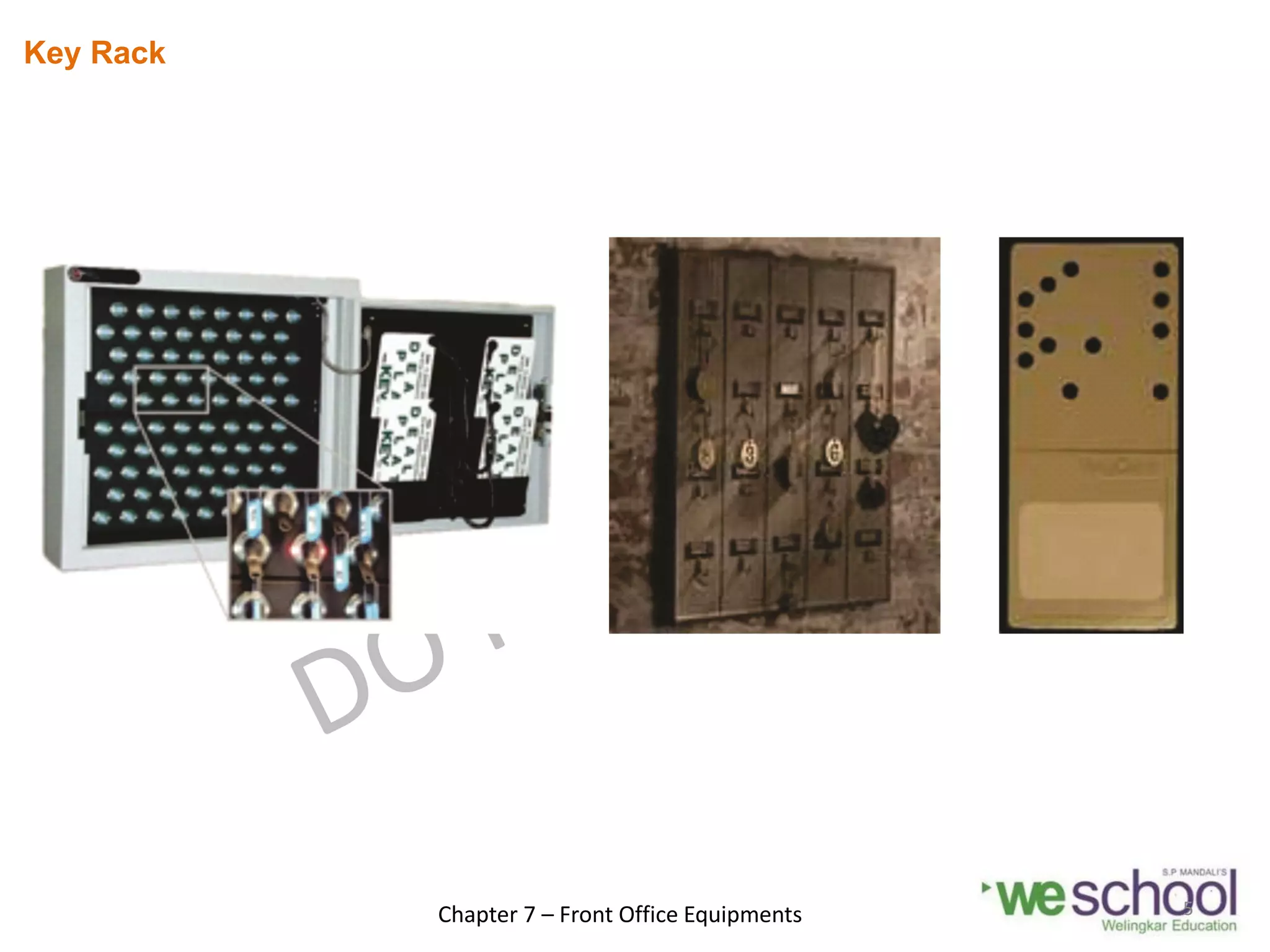 Front Office Equipments | PDF