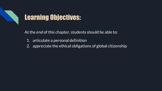 Chapter 7- GLOBAL CITIZENSHIP.pptx