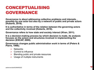 Chapter 7 -Good Governance.pdf | Political Issues & policy | Politics